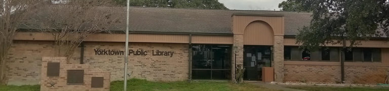 Yorktown Public Library | Proudly Serving Yorktown, TX and Surrounding ...